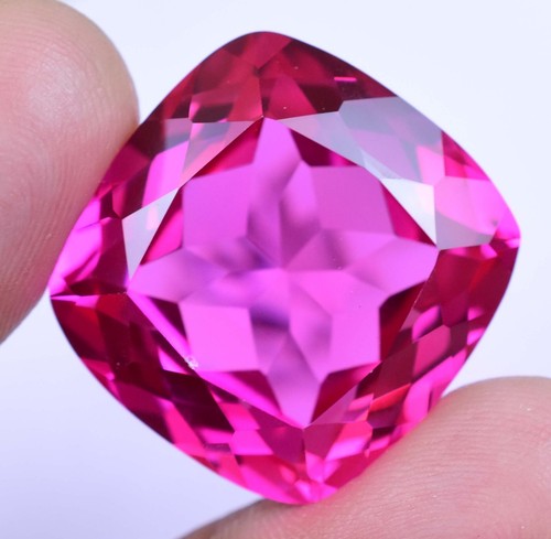 Sans Défaut Naturel Mogok Rose Rubis 63.60 CT Coussin Forme Certifié ...