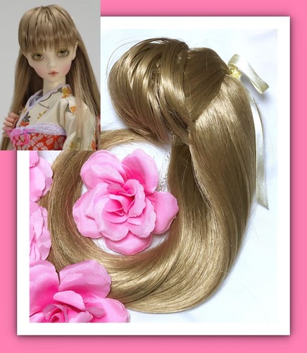Volks 1/3 BJD Doll Super Dollfie Dream SD DD No. 90 Wig 8/9 Cream 16T ...