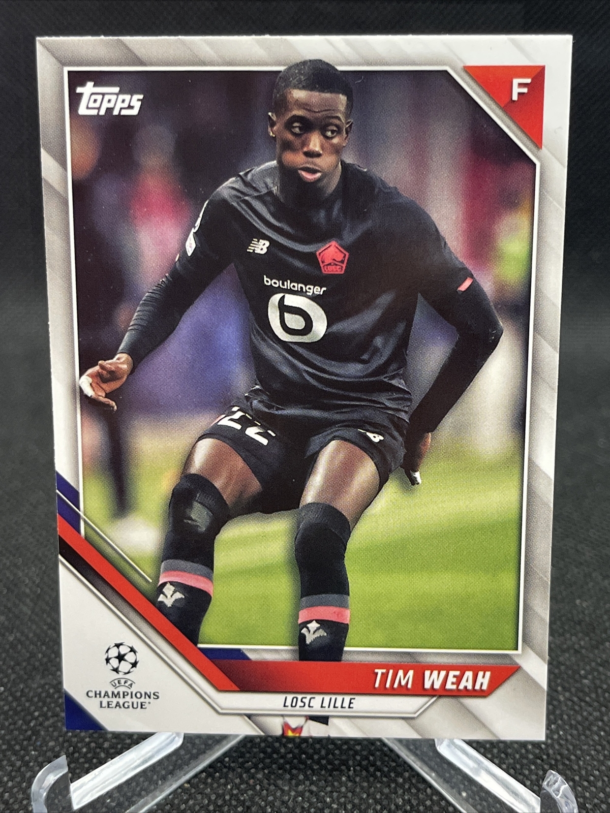 2021-22 Topps chrome UEFA champions league base card #189 Tim Weah | eBay
