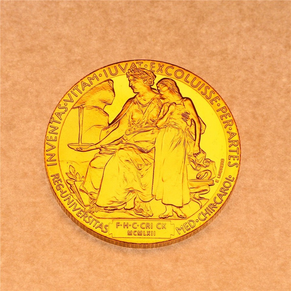 Alfred Nobel Commemorative Gold Coin Peace Prize Chemist | eBay