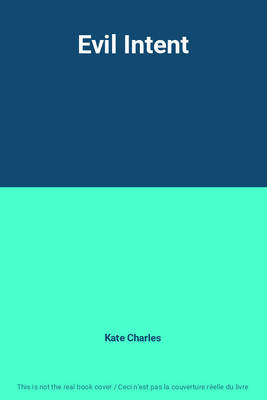 Evil Intent, Kate Charles | eBay