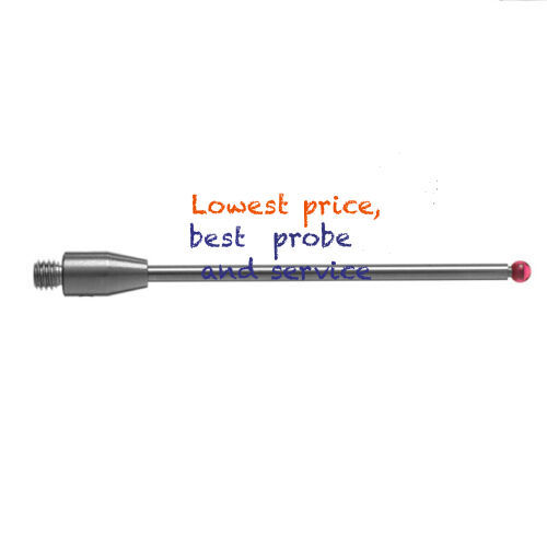 FOR CMM Touch Probe M3 Thread Probe Stylus 2mm Ball Tip 40mm Length A ...