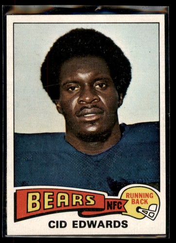 1975 Topps Cid Edwards #429 Chicago Bears | eBay