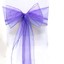 10PCS Organza Sashes Chair Cover Bow Sash WIDER FULLER BOWS Wedding ...