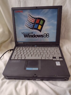 Compaq Armada M300 and docking station with Windows 98SE - great ...