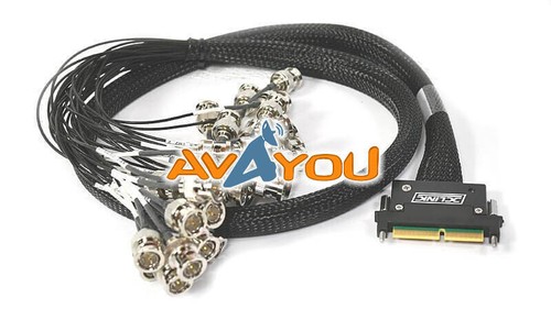 Evertz Xlink-BHP-1 to BNC 32 Audio AES Break Out Cable MMX EQX Routers ...