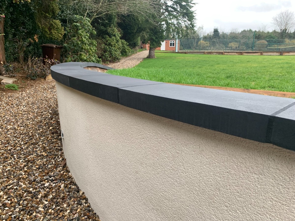 Garden Wall Coping Tiles | Fasci Garden