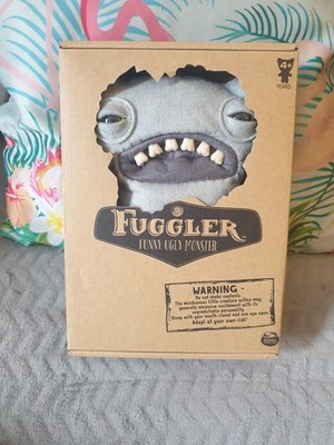 FUGGLER FUNNY UGLY MONSTER GREY BRAND NEW IN BOX TEETH CUTE ORIGINAL ...