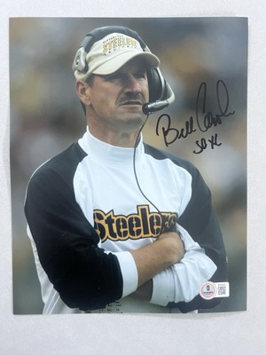 Bill Cowher autographed signed 8x10 photo Beckett BAS COA Pittsburgh ...