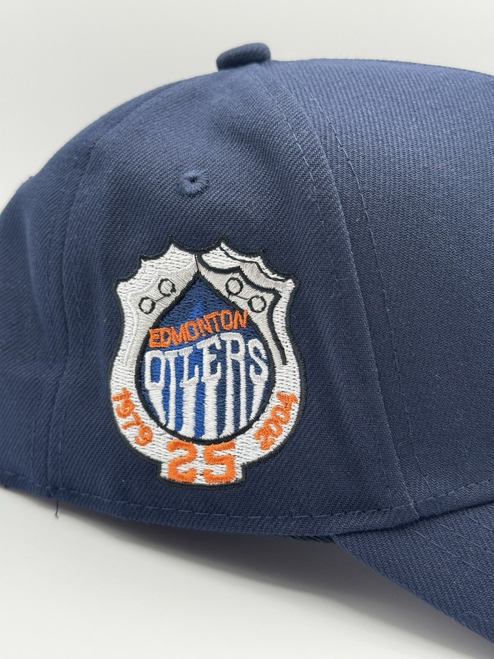 Edmonton Oilers NHL Team 9FORTY Navy Blue Cap S/M Classic Oil Drop Logo ...
