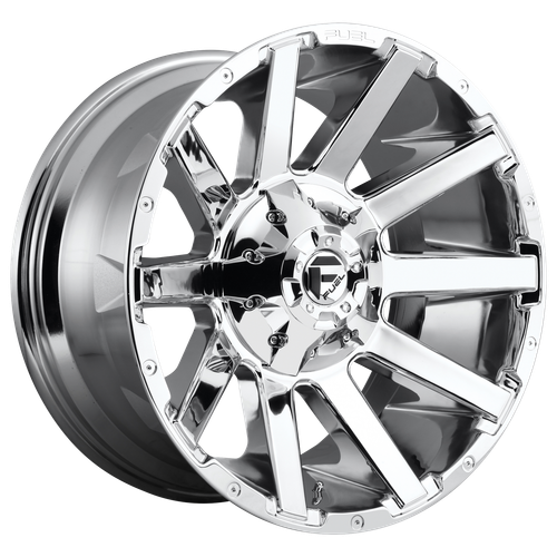 20x10 Fuel D614 CONTRA CHROME PLATED Wheel 8x170 (-18mm) 885463859613| eBay