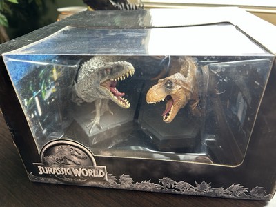 Jurassic World 2015 Indominus Rex T-Rex Dinosaur set Limited Collectors ...