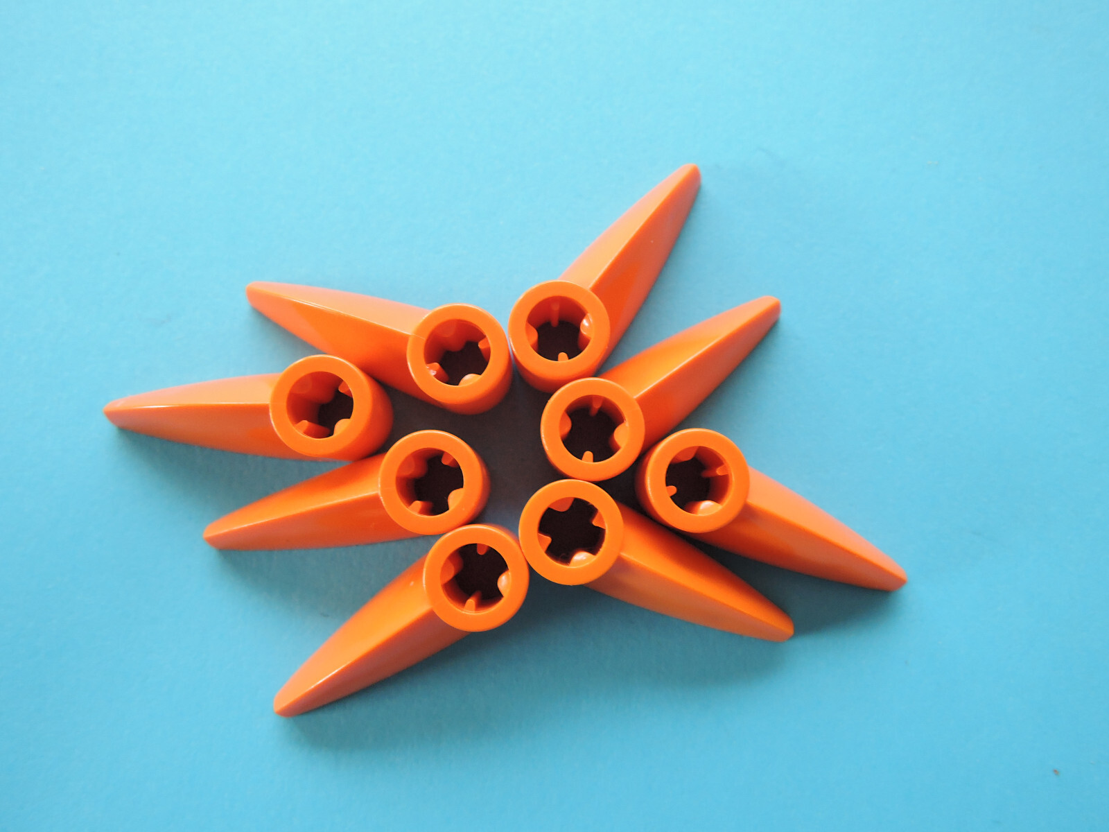 Lego 8 x Kralle Klaue Zahn x346 41669 orange 8961 8527 8547 9695 8962 ...