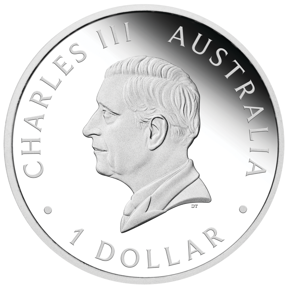 2025 ANDA PERTH MONEY EXPO AUSTRALIAN SWAN 1oz .9999 Silver $1 PROOF ...