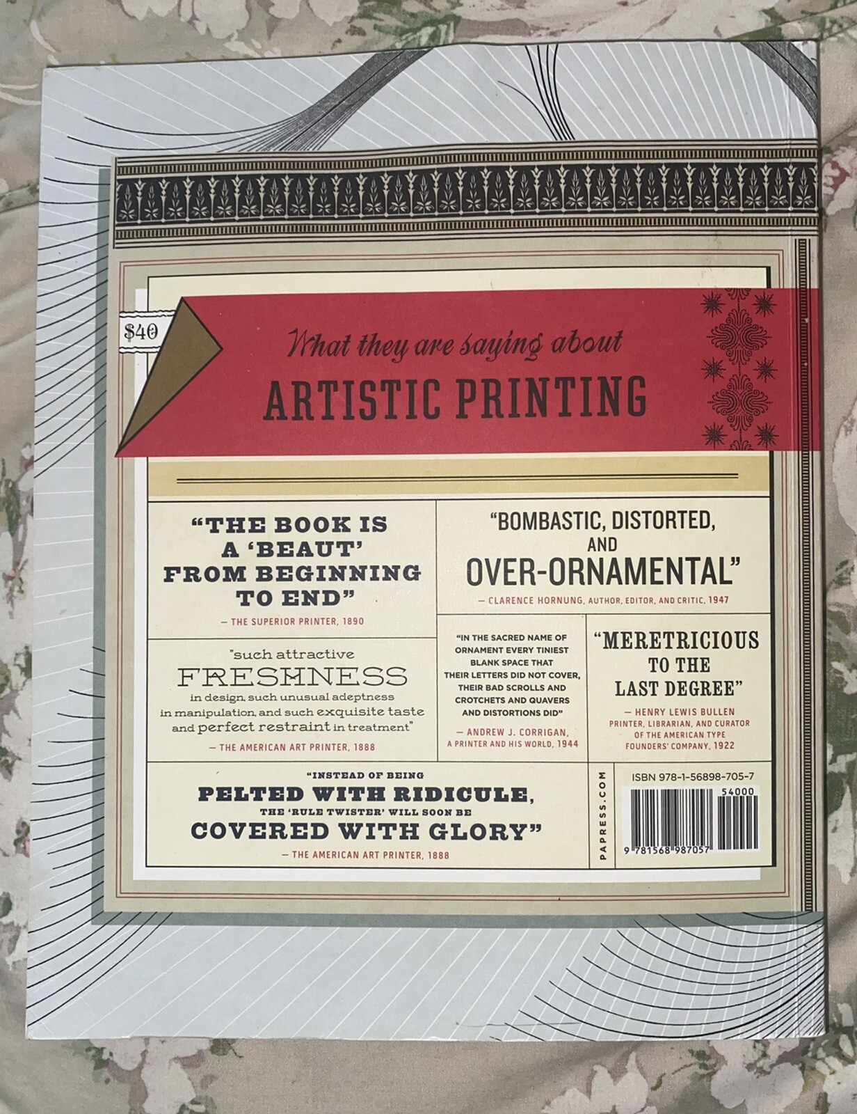 Artistic Printing : A Collection of Letterpress Examples, with ...