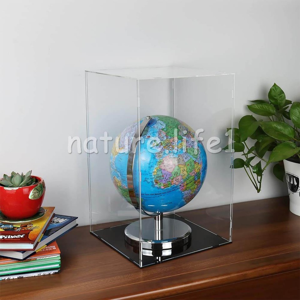 40*25*25cm Acrylic Display Case Dustproof Box Perspex Clear ...