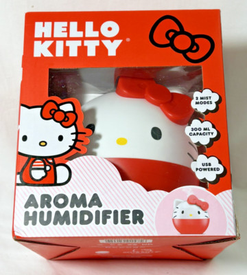 Hello Kitty Tabletop Humidifier 2 Mist Modes USB Powered 300ml Capacity ...