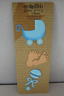 Embellish Your Story Magnets Baby Boy | eBay