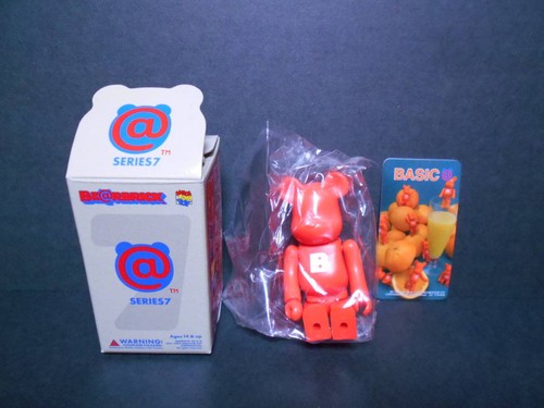 New Series 7 Basic Large B 100% Bearbrick Orange | eBay