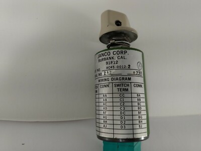 Janco Switch PN AC45-0012-2 | eBay