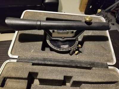 Berger Instruments Boston MA Transit Level w/ Yellow Case 3G 10096 | eBay