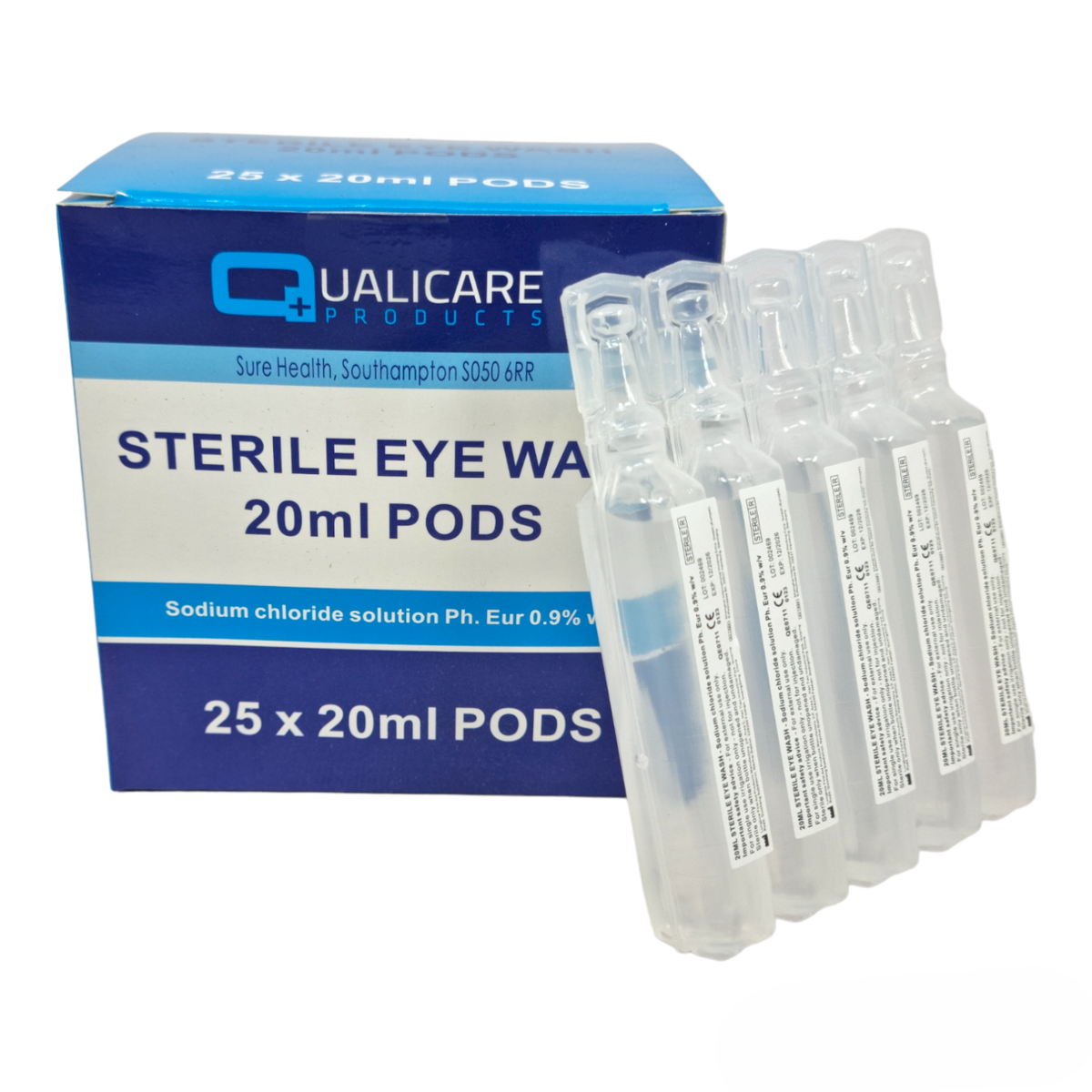 Cardinal Eye Wash Saline