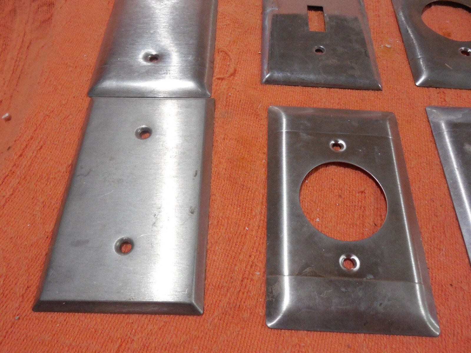 (10) Light Switch Duplex Blank Conduit Wall Plate Outlet Covers not all ...