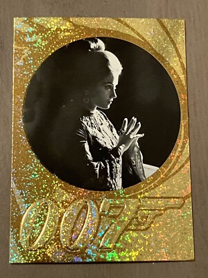 Solitaire / Jane Seymour. James Bond 007 GOLD SPARKLE SP Parallel Card ...