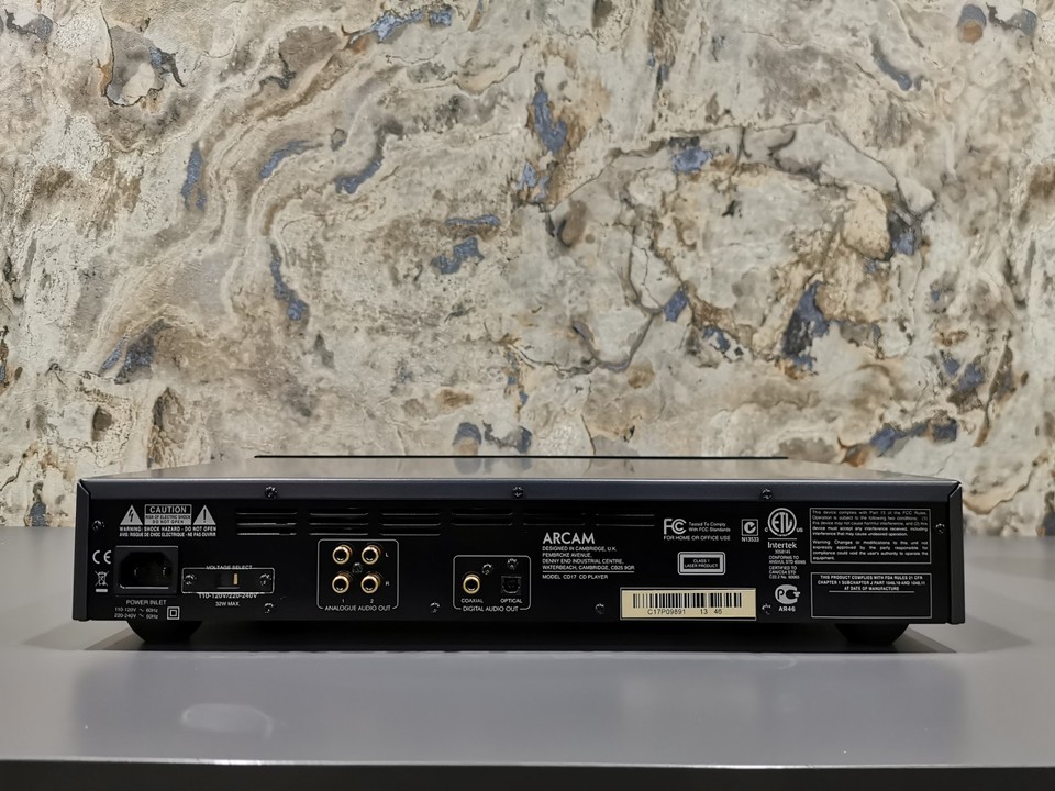 Arcam CD17 FMJ Black Compact Disc CD Player With Remote Control - Hifi ...