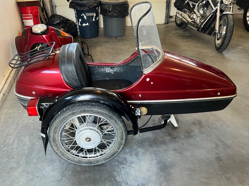 1982 562 Velorex Side Car -All Original, Maroon, Used but Fair ...