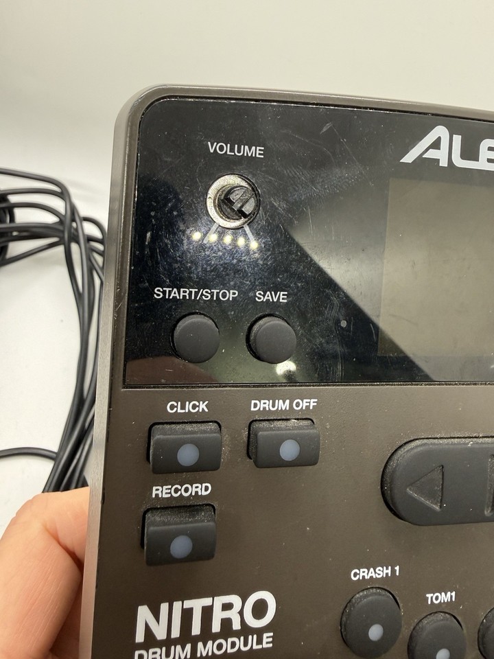 Alesis Nitro Drum Module DM7X With Wiring Harness Cable & AC Power ...