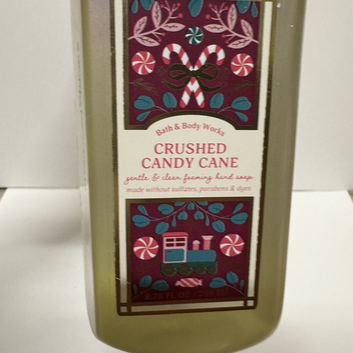 Bath Body Works Crushed Candy Cane Gentle & Clean Foaming Hand Soap 8. ...