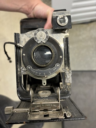 Burke & James Inc Folding Vintage Camera | eBay