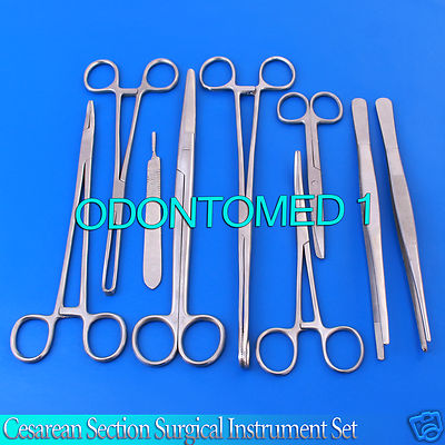 Cesarean Section Surgical Instrument Set DS-669 | eBay