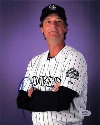 JAMIE MOYER signed 8x10 photo PSA/DNA Colorado Rockies Autographed | eBay