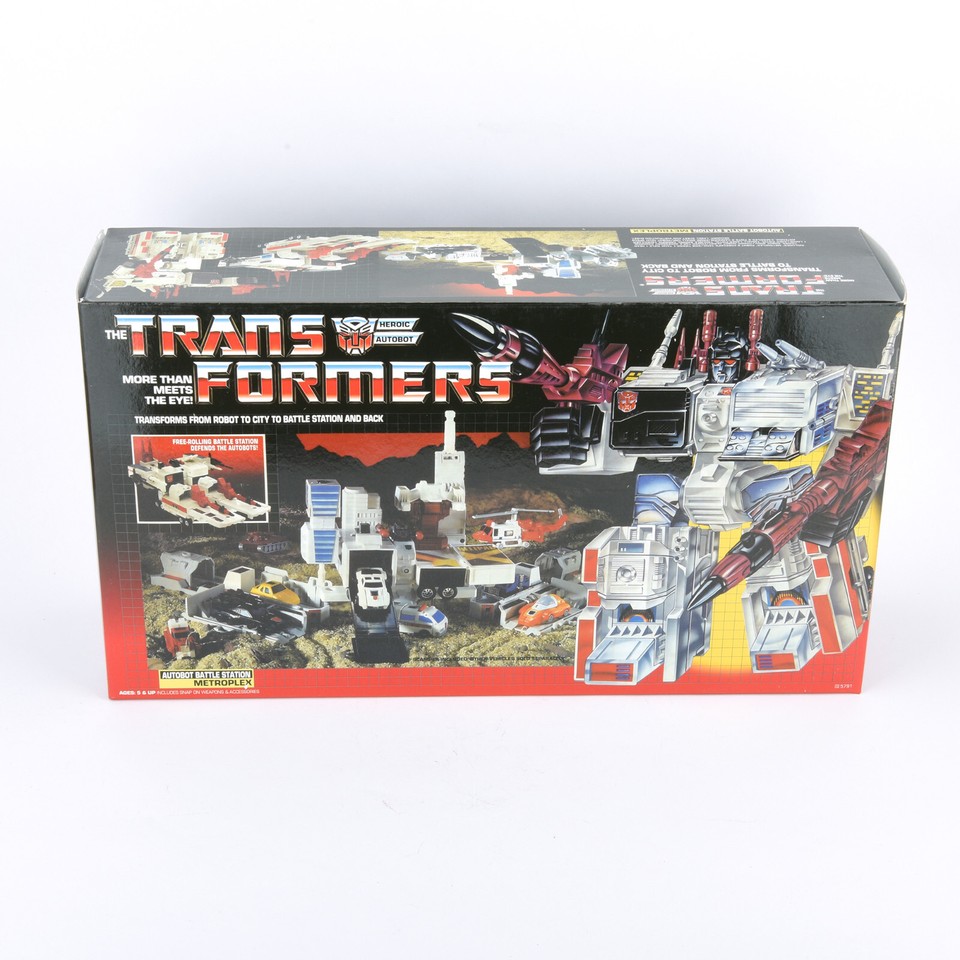 Transformers G1 Autobot Battle Station Base Metroplex Figure Reissue ...