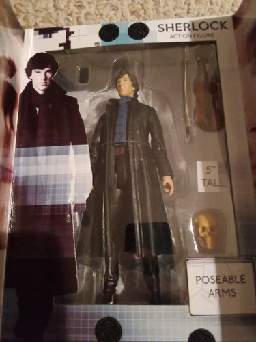 New in Box Sherlock Holmes BBC TV Show Action Figure Toy Benedict ...