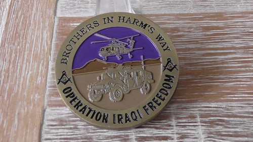 US Military OIF Operation Iraqi Freedom Brothers In Harms Way Challenge ...