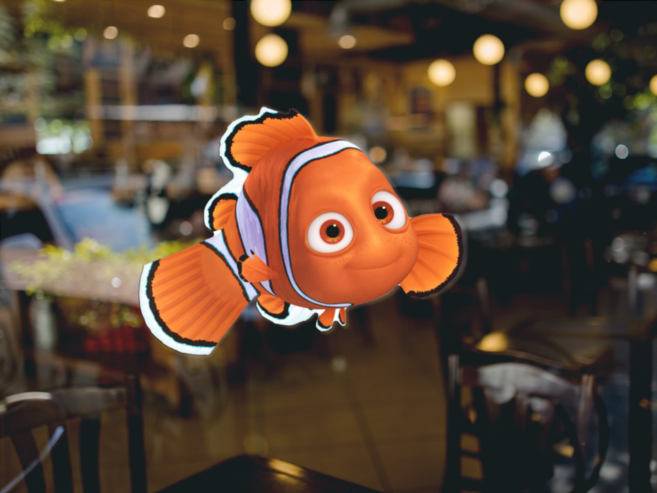 Nemo Graphic Sticker Finding Nemo Laptop Desk Car Window Animated Decal ...