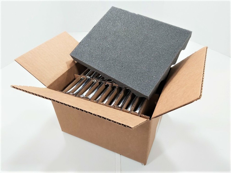 Hard Drive Shipping Box 20 COUNT Slotted Storage Kit - For 2.5", SSD ...