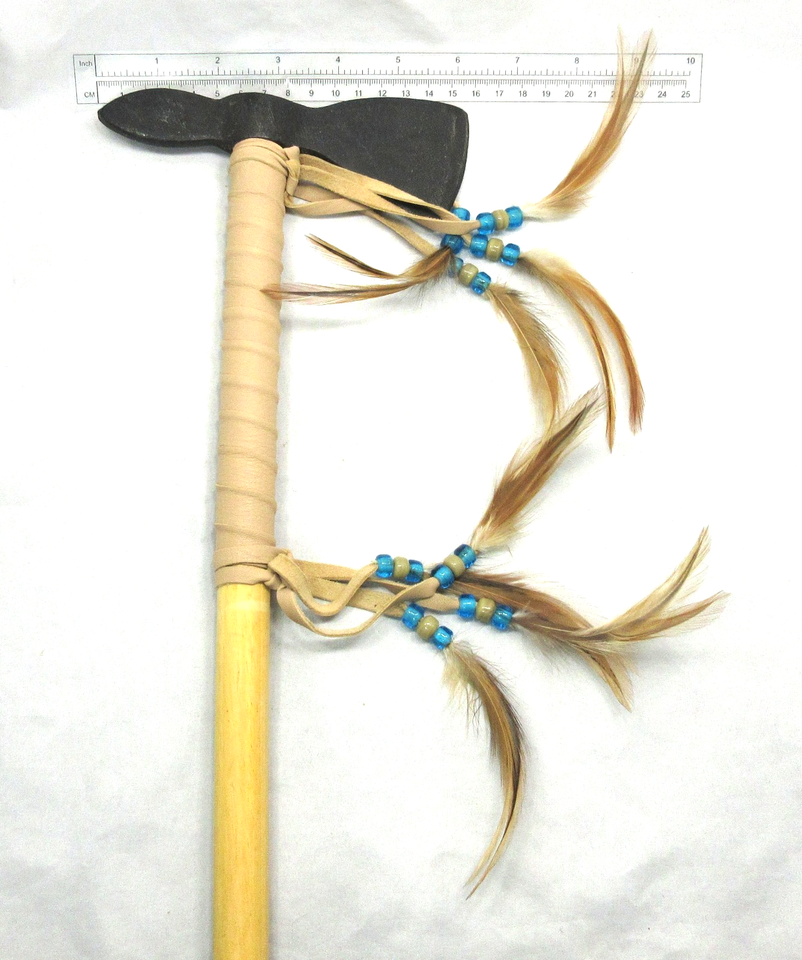 Native American War Club, Cherokee Made, Battle Axe, Tomahawk, COA, #18 ...