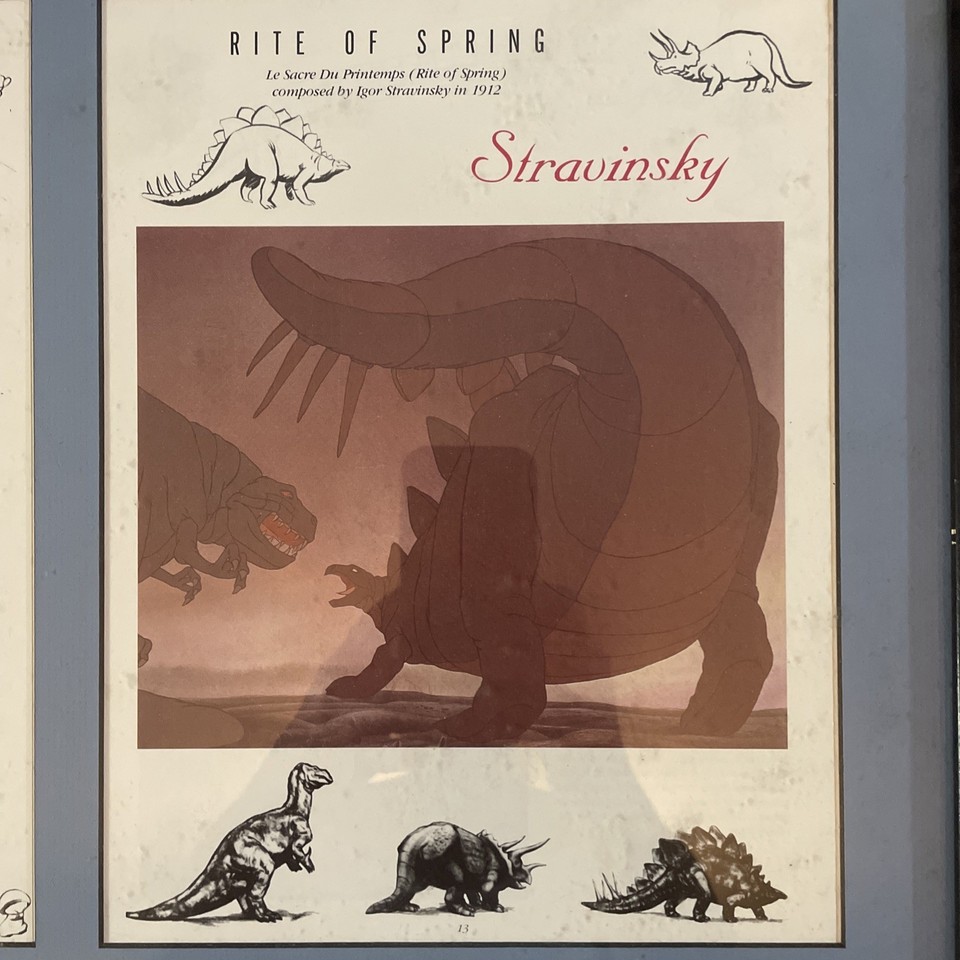 Vintage Production Art From Walt Disneys Fantasia Classical Music ...