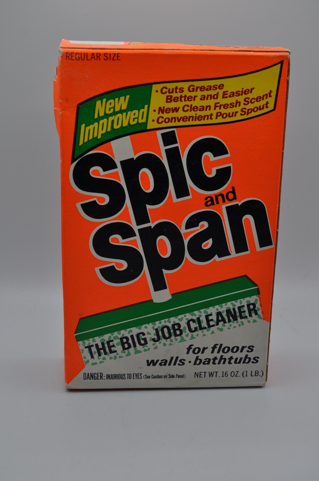 Vintage Spic and Span Box Prop 1970’s Small Box FREE SHIPPING | eBay