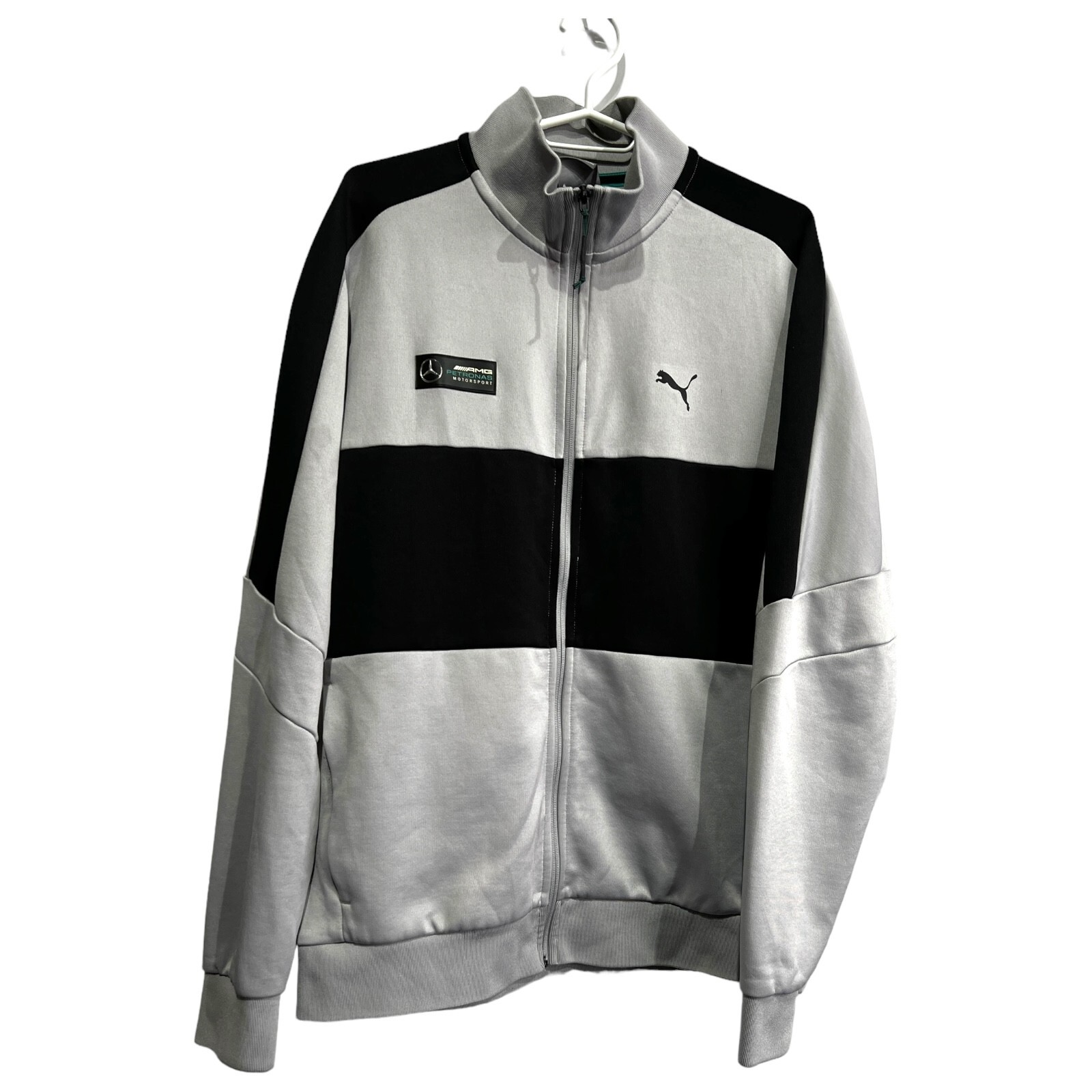 Vintage Mercedes Benz Puma Racing Tack Jacket Size L - Gem