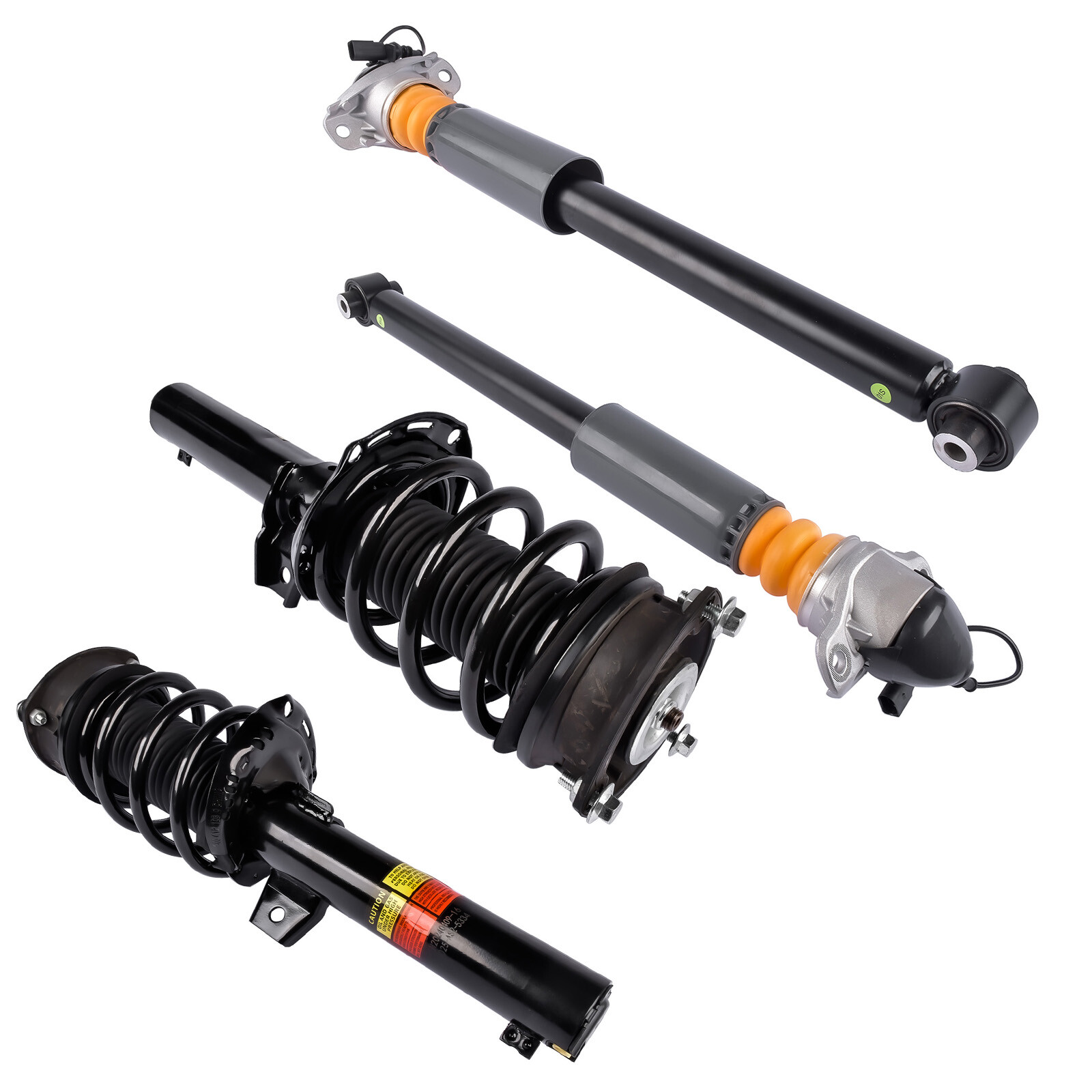4x Front+Rear Shock Strut Assembly For Audi A3 TT 2016-2022 8V0413029 ...