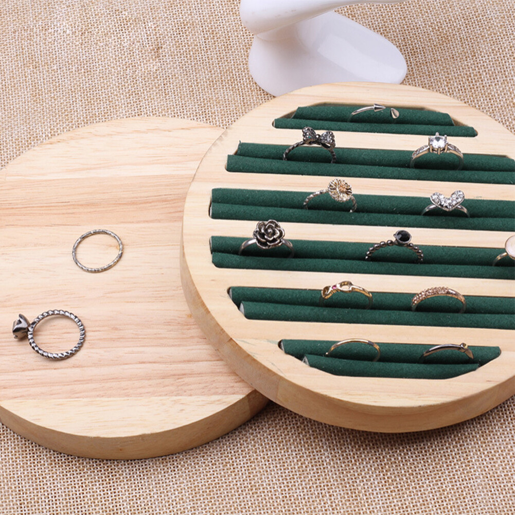 Multifunctional Slots Jewelry Tray Retail Display Holder Soft Insert ...