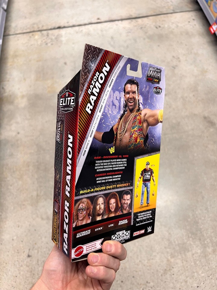 Damaged Mattel WWE Elite Collection The Monday Night War Series 5 Razor ...