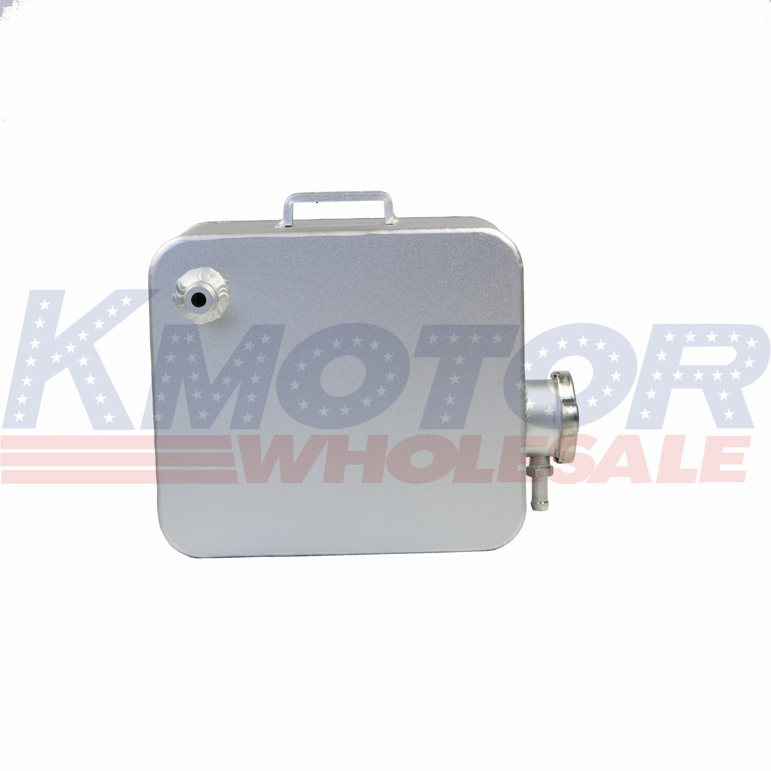 Universal Aluminum Coolant Radiator Overflow Recovery Water Tank Bottle ...