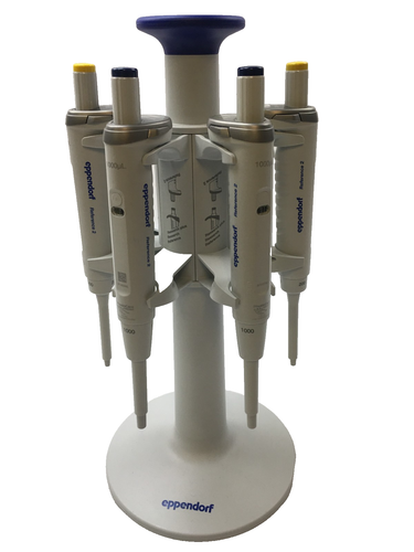 Eppendorf Pipette Stand with 4 Eppendorf Pipettes | eBay