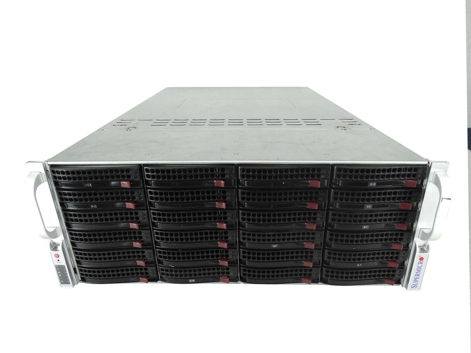 Supermicro custom server Quad Xeon E5-4657Lv2,512GB RAM,2x10GbE,HW RAID ...